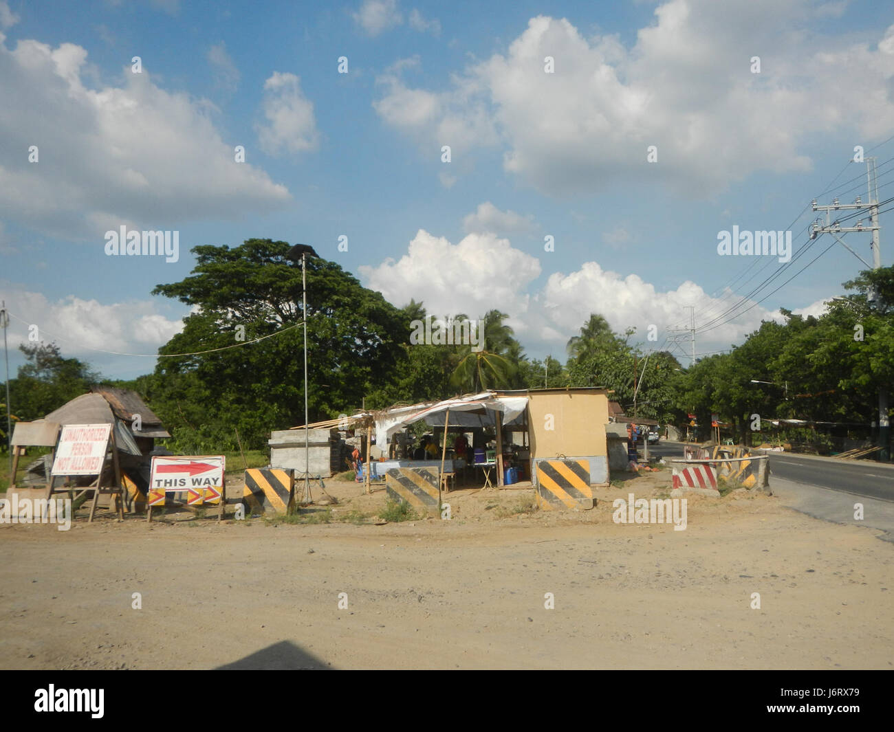 This entry references landmarks in the Poblacion and Lumbac areas of ...