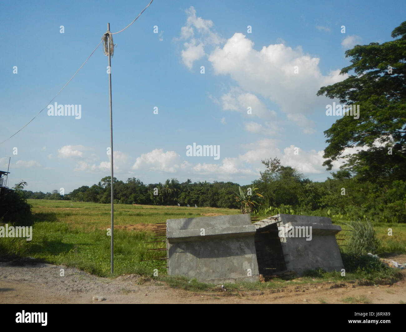 This construction site in Pulilan, Bulacan, is part of the ongoing ...