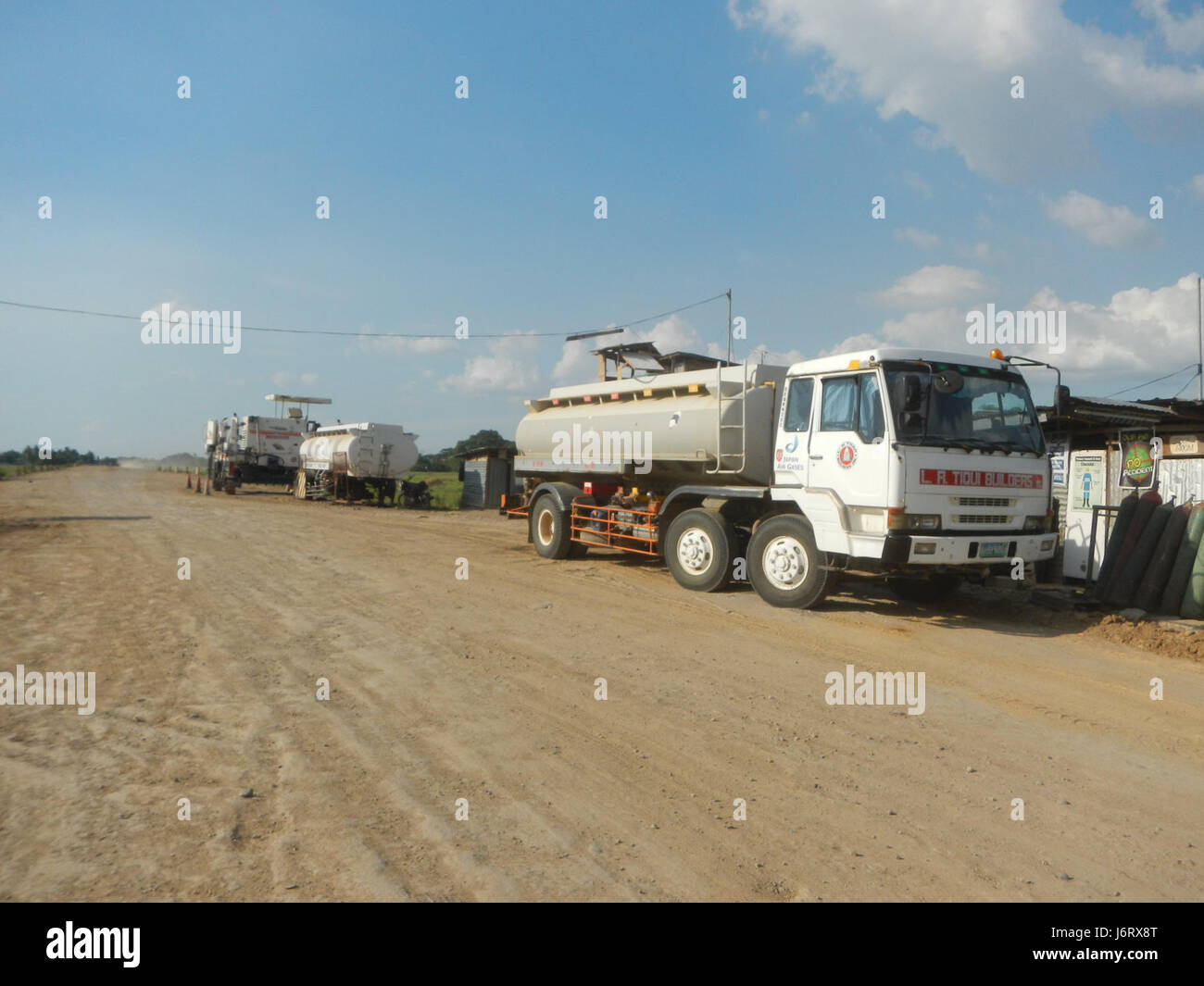 The construction project in Tibag, Dulong, Malabon, Pulilan, and ...