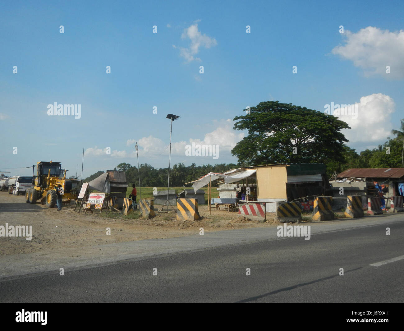 This entry details construction and landmarks in the Tibag Dulong ...