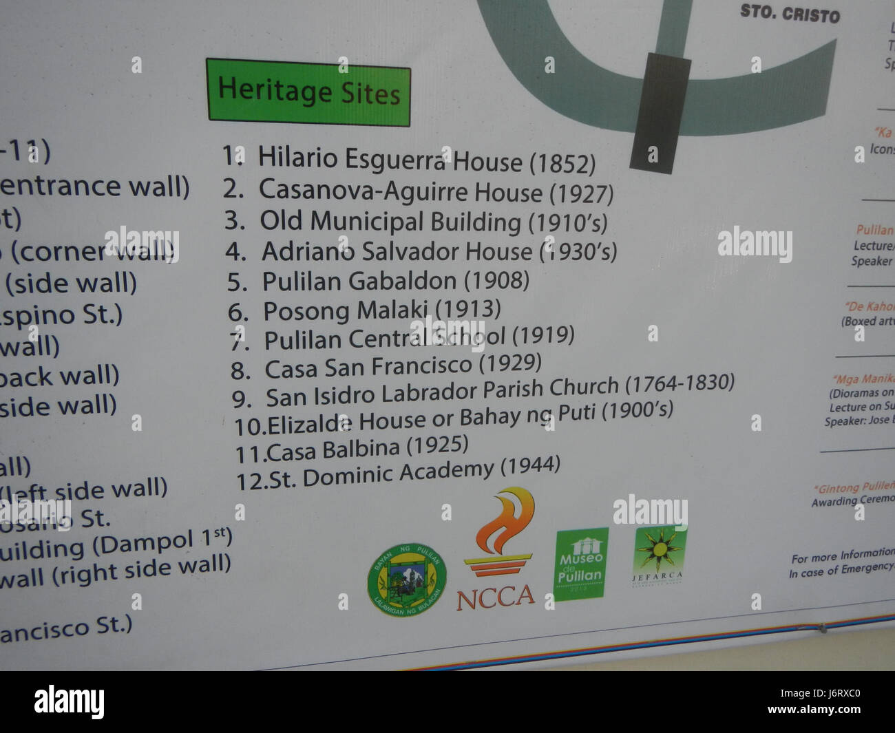 This image shows houses and landmarks in Pulilan, Bulacan, located in ...