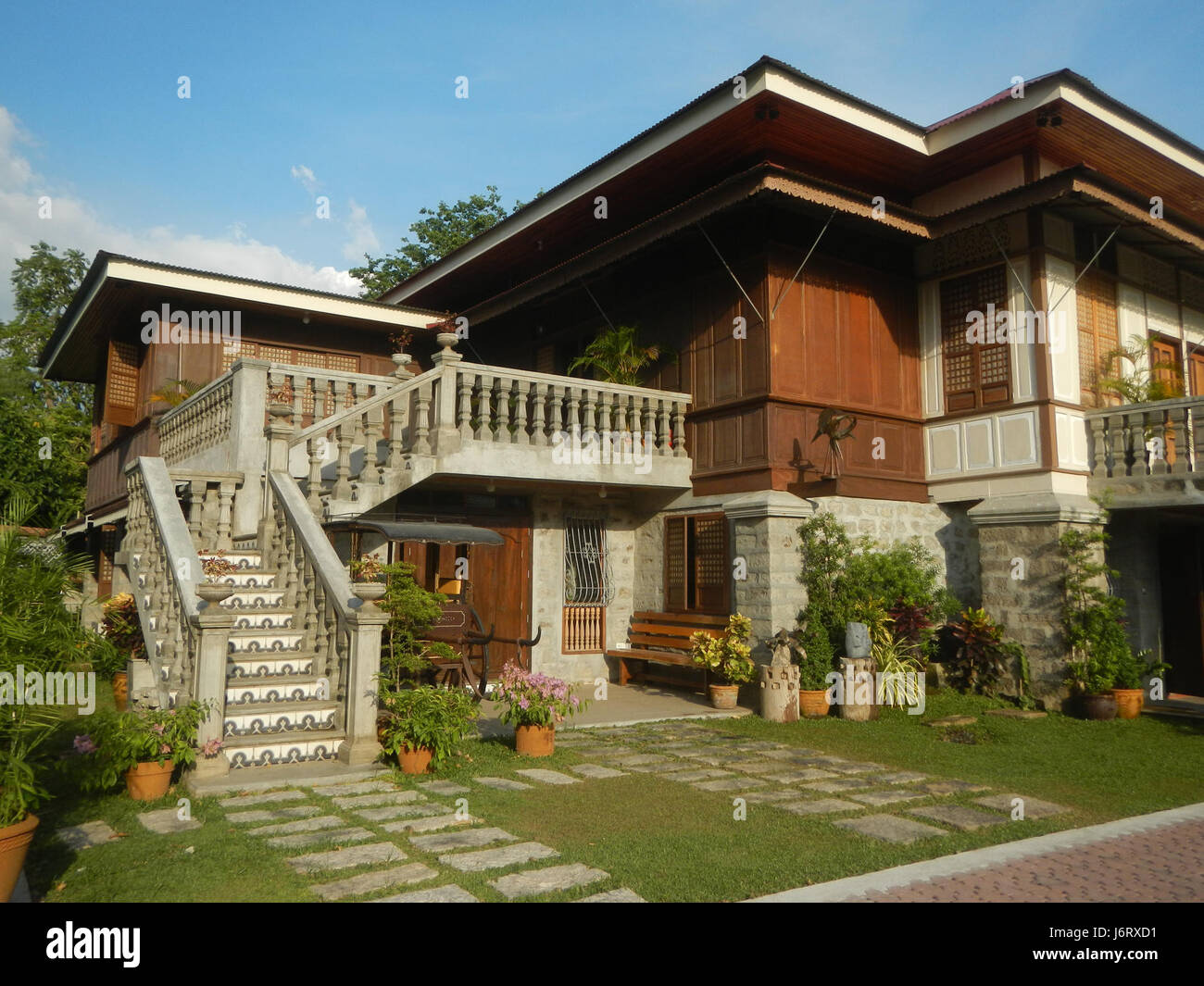 08044 Houses Pulilan Bulacan Landmarks 07 Stock Photo - Alamy