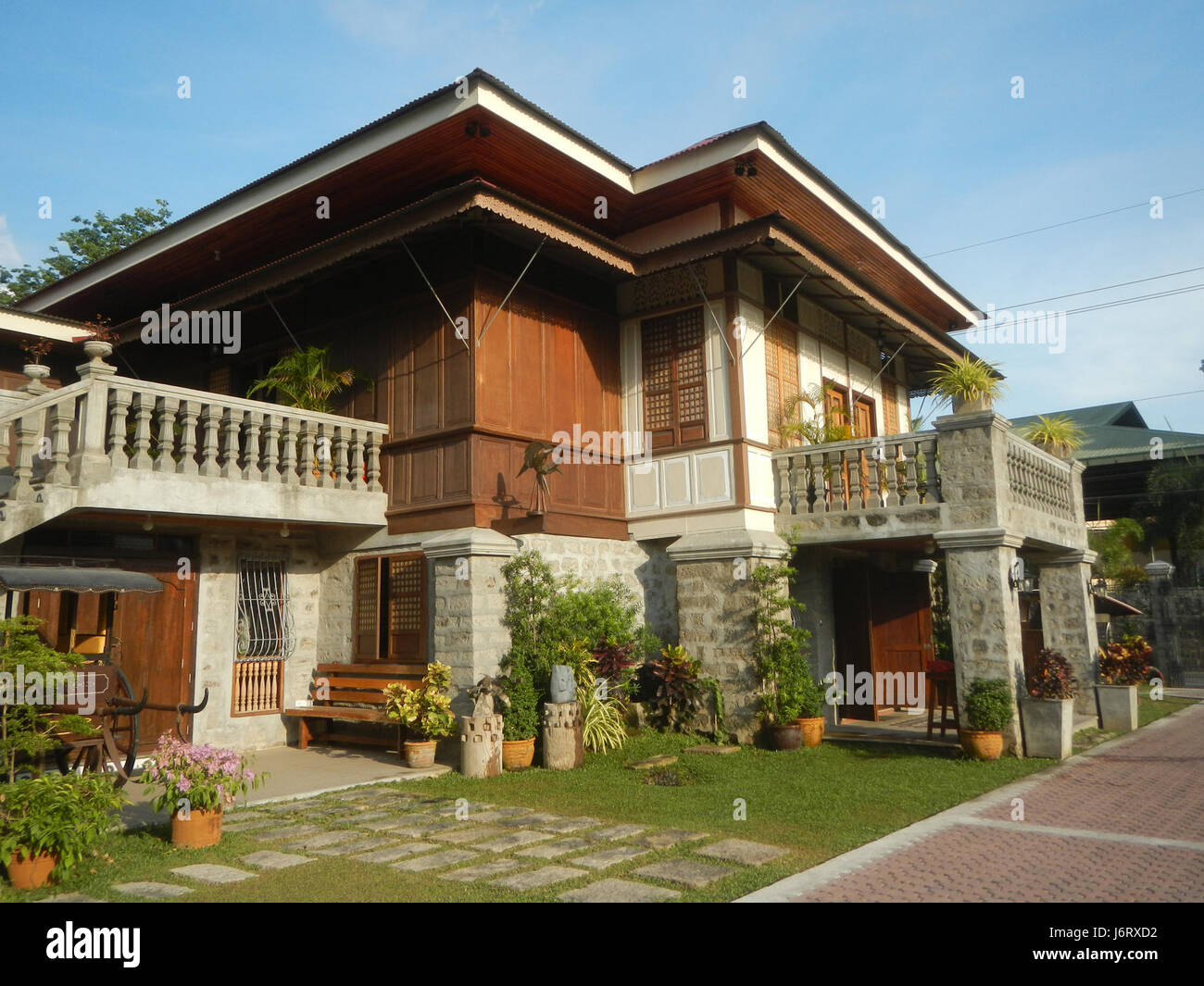 08044 Houses Pulilan Bulacan Landmarks 08 Stock Photo - Alamy