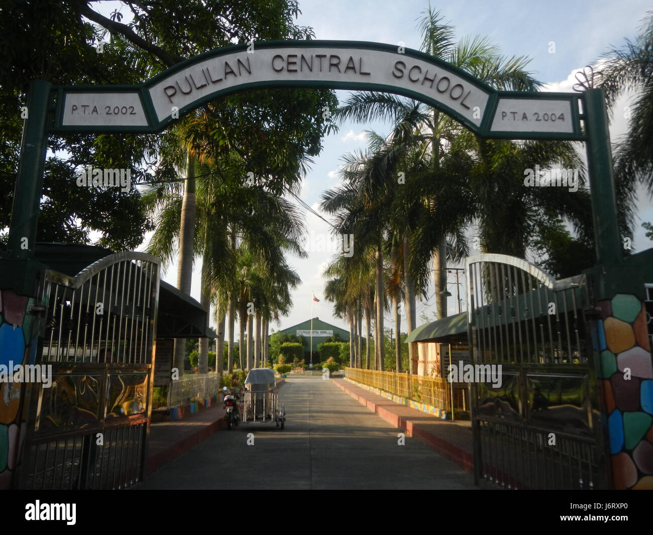 08212 Pulilan Central School Champagne palm River Landmarks 07 Stock ...
