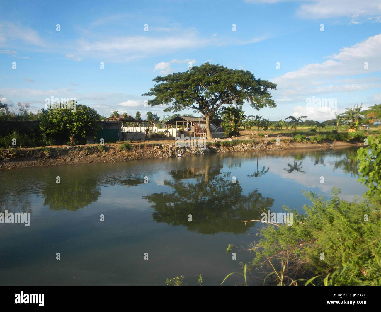 This image shows the rural agricultural landscape of Talampas, Bustos ...