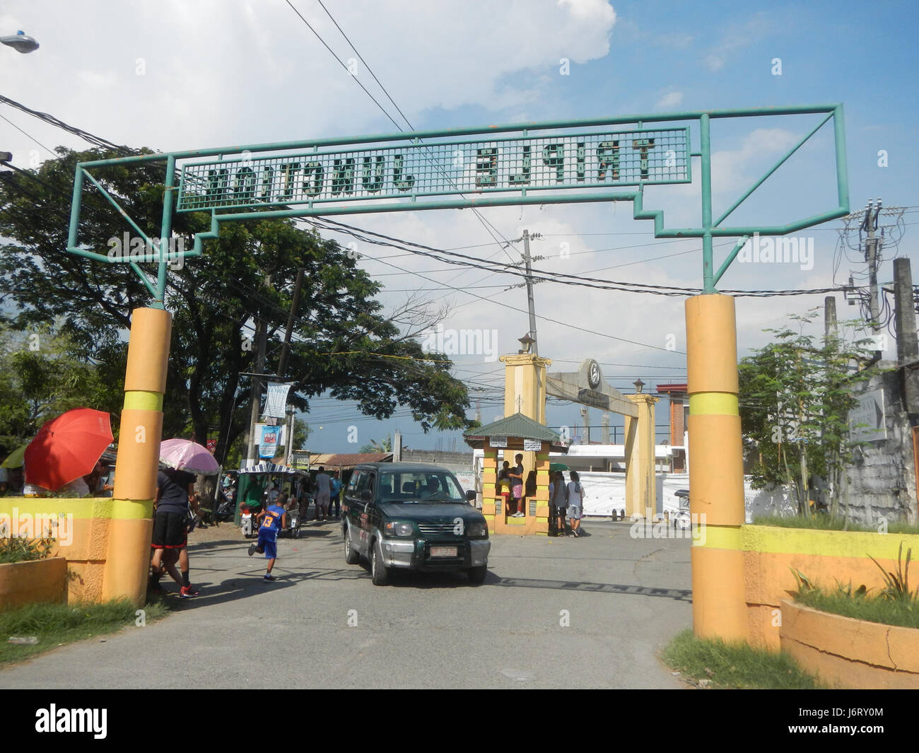 The area of Balagtas, Guiguinto, and Bulakan in Bulacan, Philippines ...