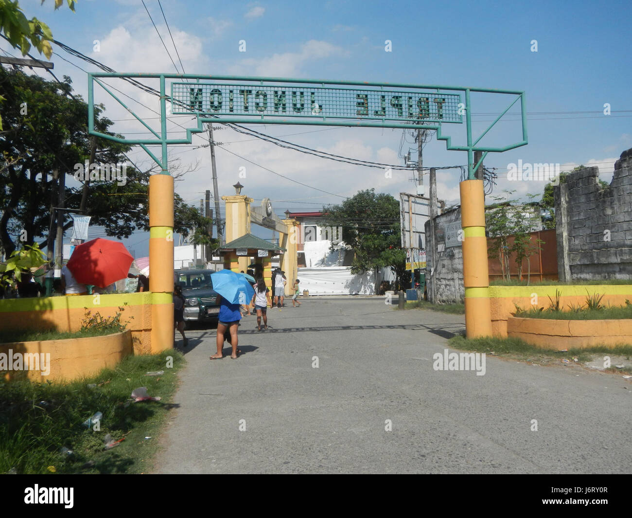 This image depicts the key roads and landmarks in the Balagtas ...