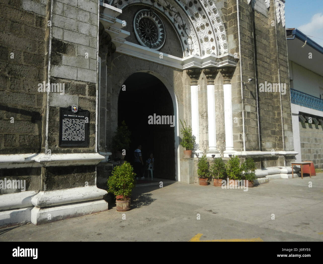 Our Lady of Assumption Parish Church in Bulakan, Philippines, is a ...