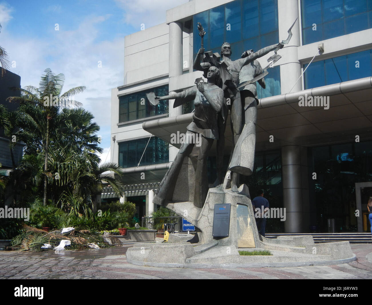 The GMA Network Center Walk of Fame is a commemorative area dedicated ...