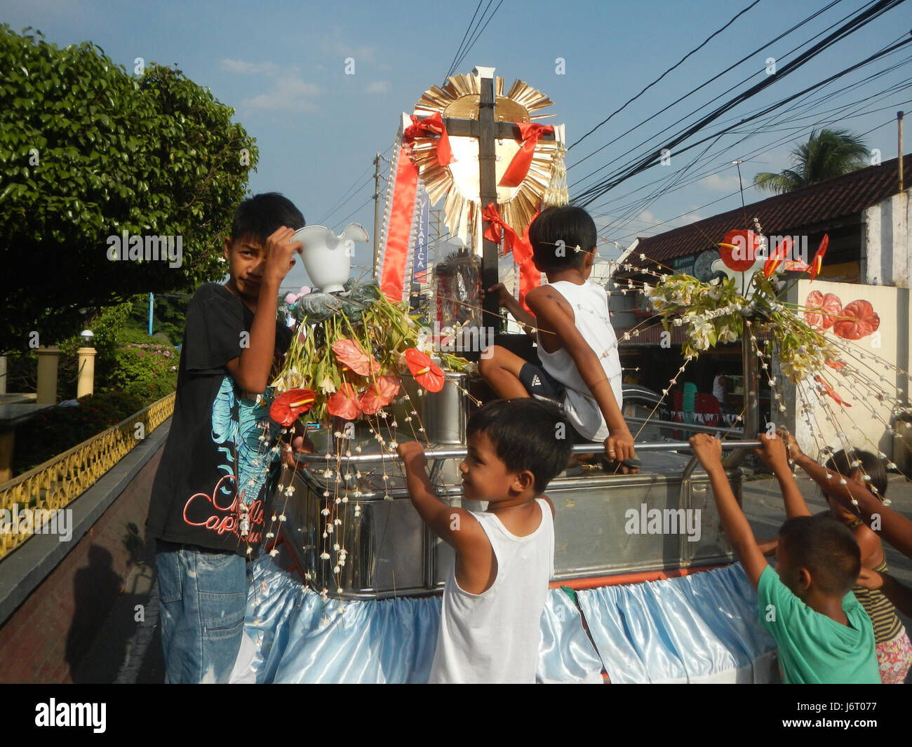 09093 Holy Cross Fiesta Patronales Procession Sitio Malusak, Santa Ana ...