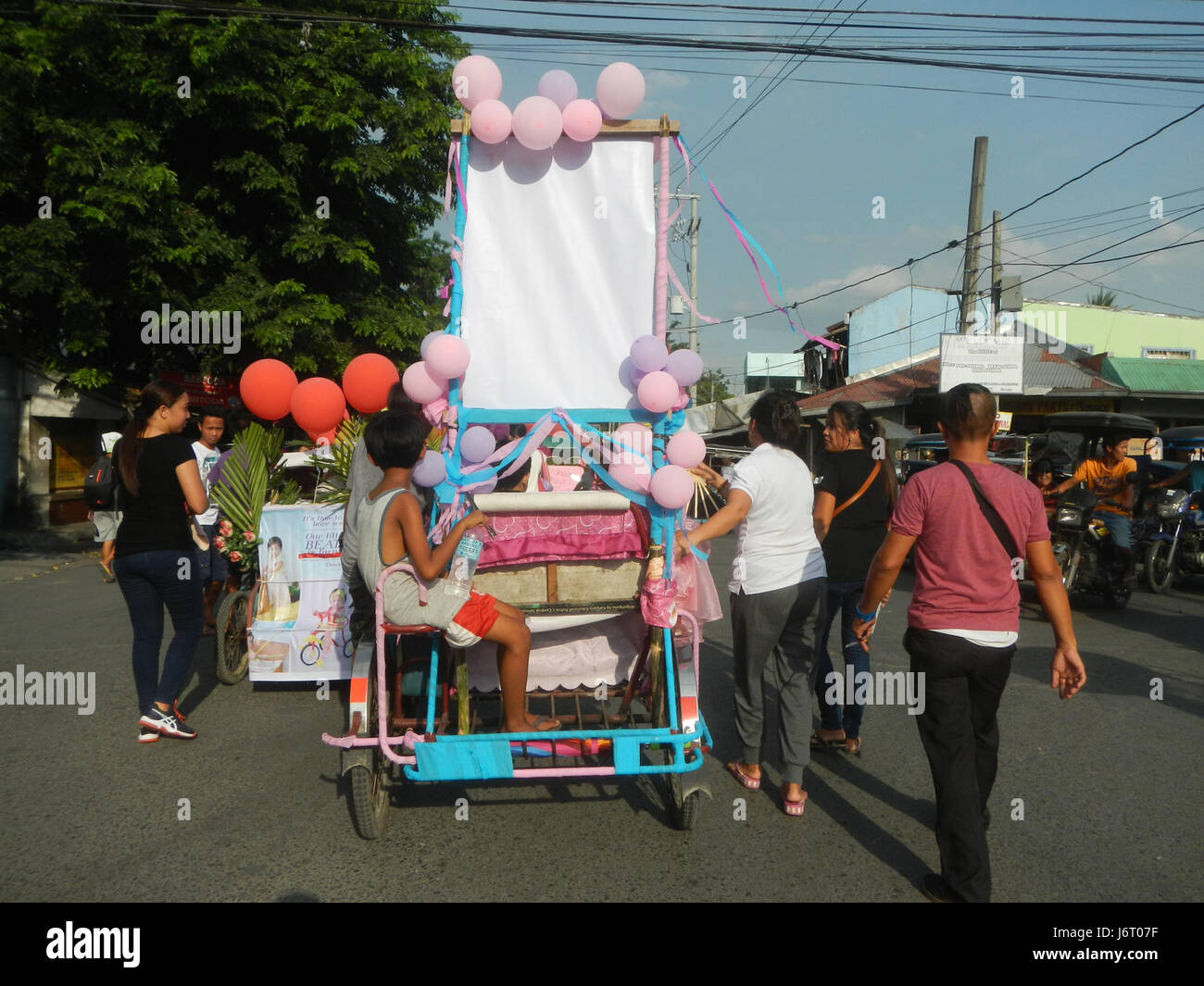 09093 Holy Cross Fiesta Patronales Procession Sitio Malusak, Santa Ana ...