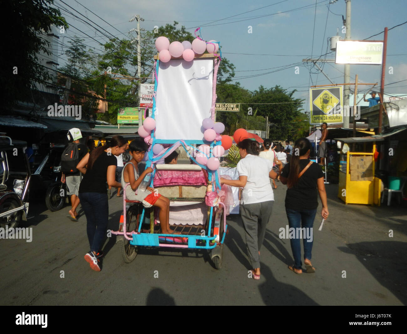 09093 Holy Cross Fiesta Patronales Procession Sitio Malusak, Santa Ana ...