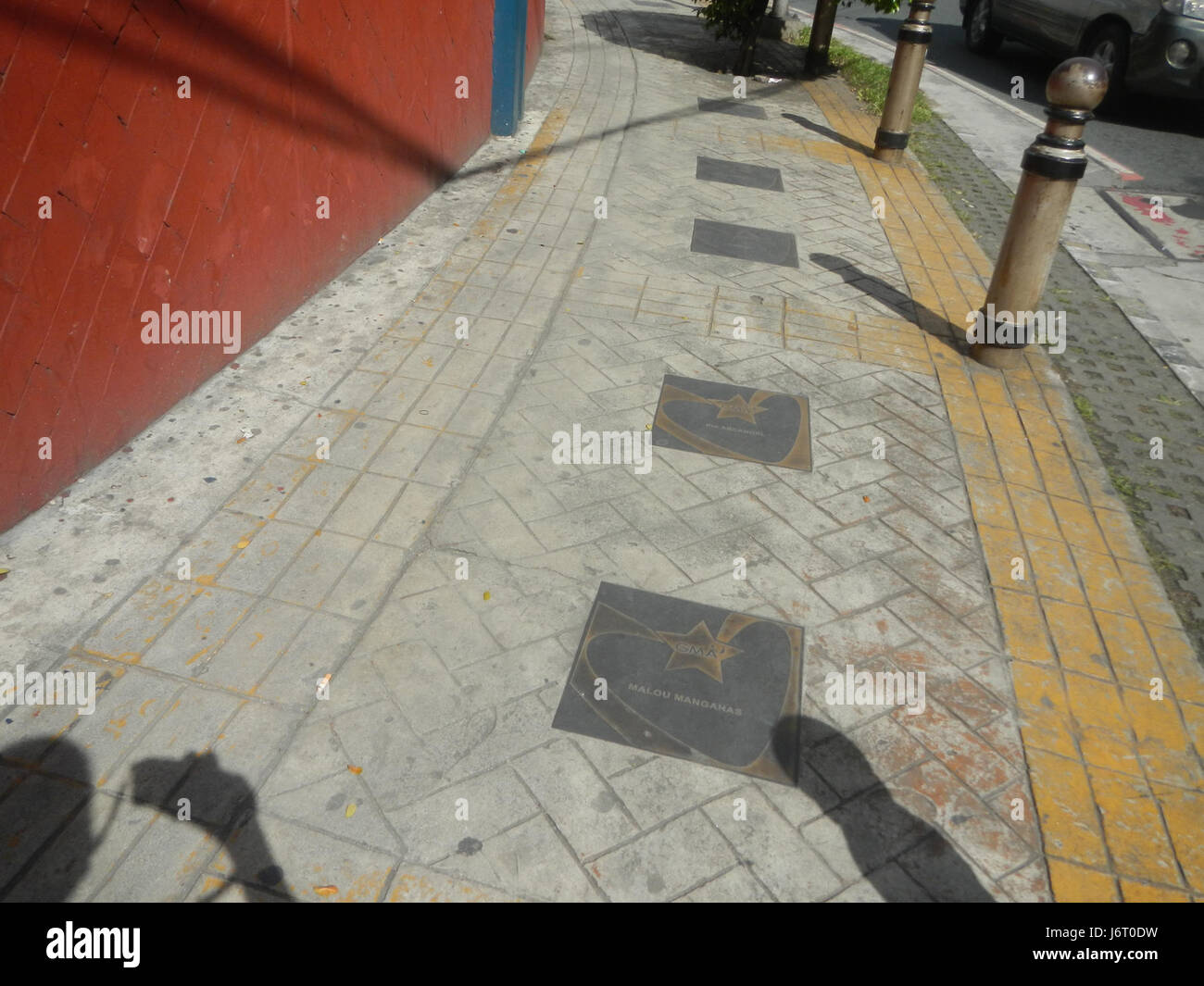 09554 GMA Network Center Walk of Fame 04 Stock Photo - Alamy