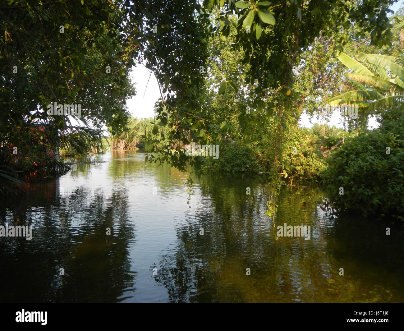 This image highlights landmarks in the Malolos River districts of ...