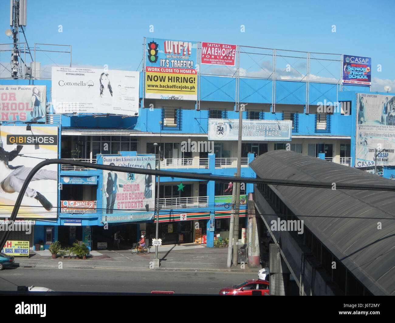 The SM City Marikina Flyover connects key points of Marikina with major ...