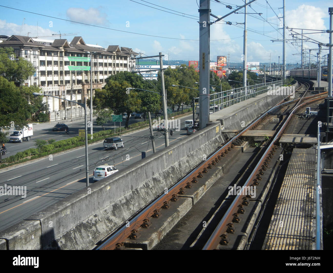 The SM City Marikina Flyover connects key transport routes, including ...