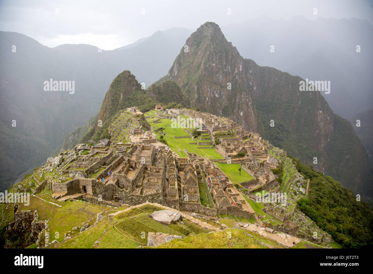 The citadel of Machu Picchu, Peru Stock Photo - Alamy