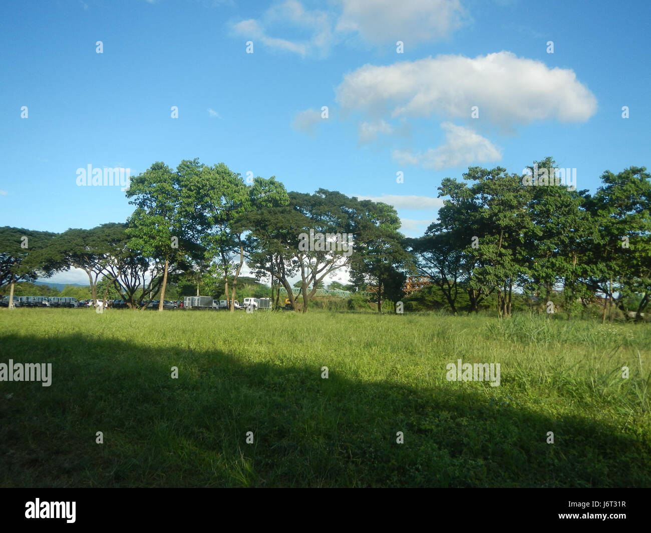 This image shows the Barangka area near SM City with the LRT Line 30 ...