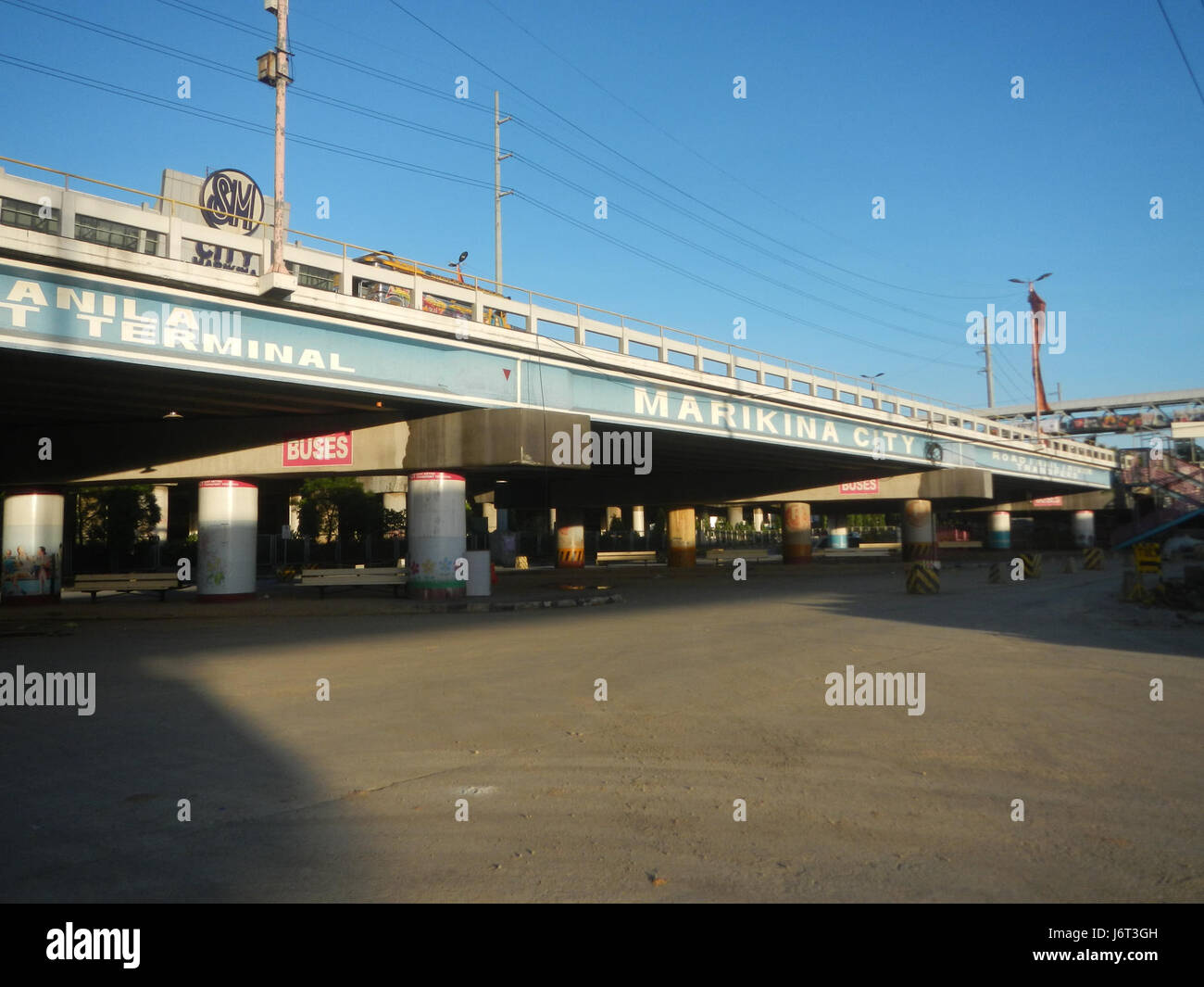The SM City Marikina Flyover and Marcos Bridge are key landmarks in ...