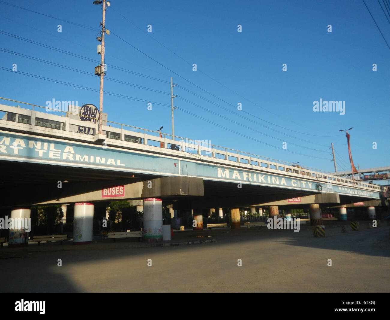 The image showcases the SM City Marikina Flyover, Marcos Bridge, and ...