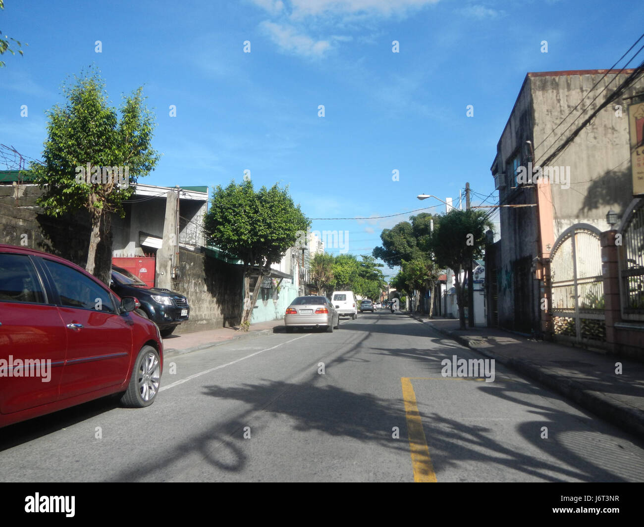 This image showcases Calumpang Streets and its buildings, located along ...