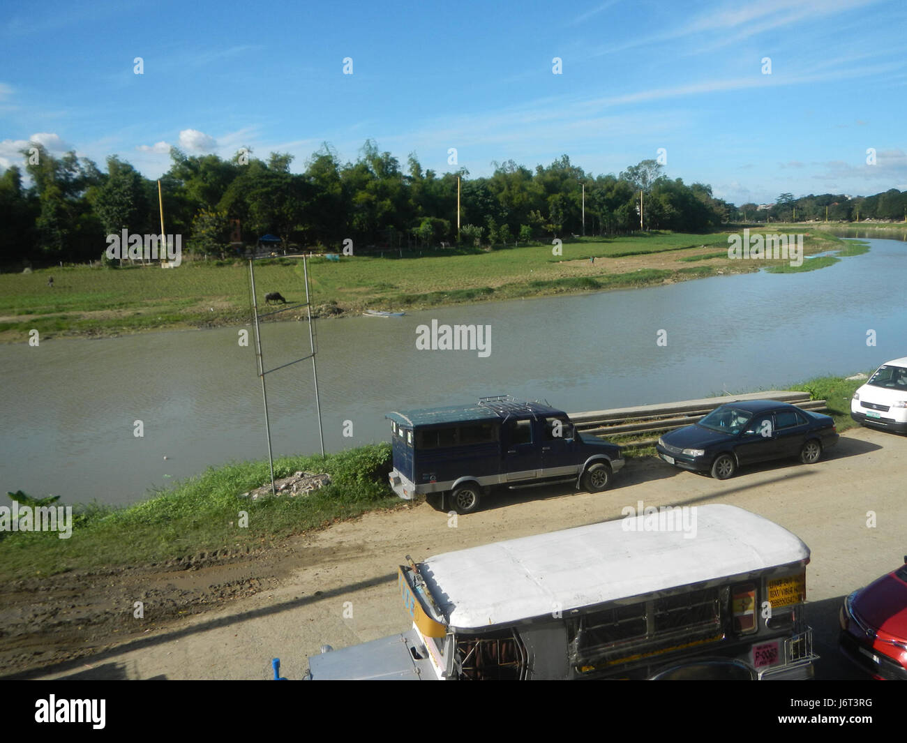 This image depicts the Calumpang streets and buildings near the ...