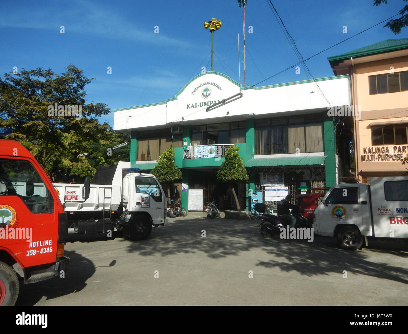 The image depicts the Marikina River Park City in the Philippines ...