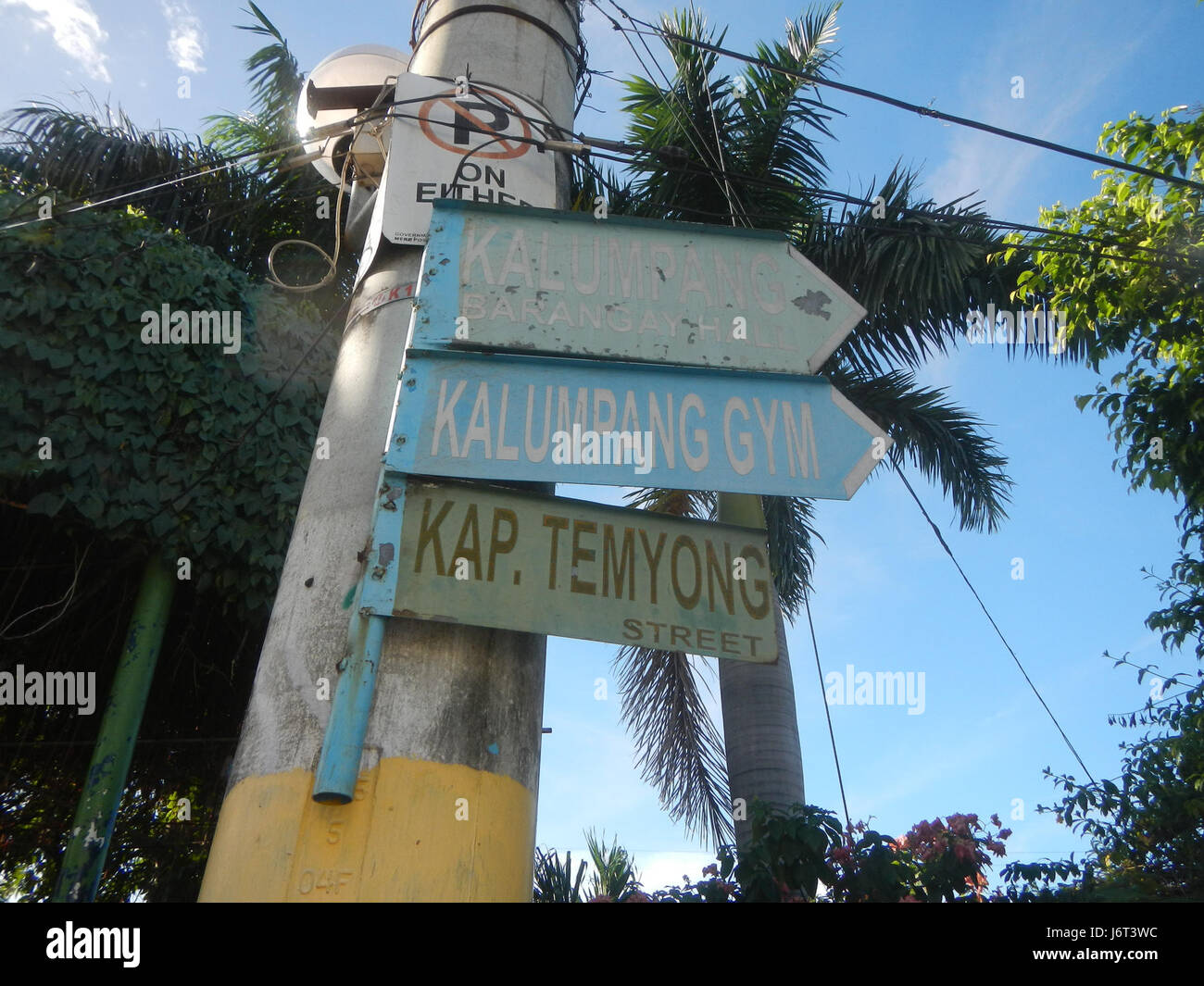 The Calumpang area in Marikina City, Philippines, features a mix of ...