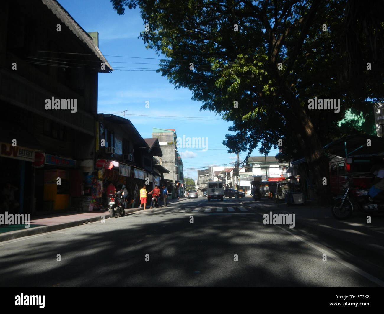 This is an image of the bustling streets in the Marikina City area ...