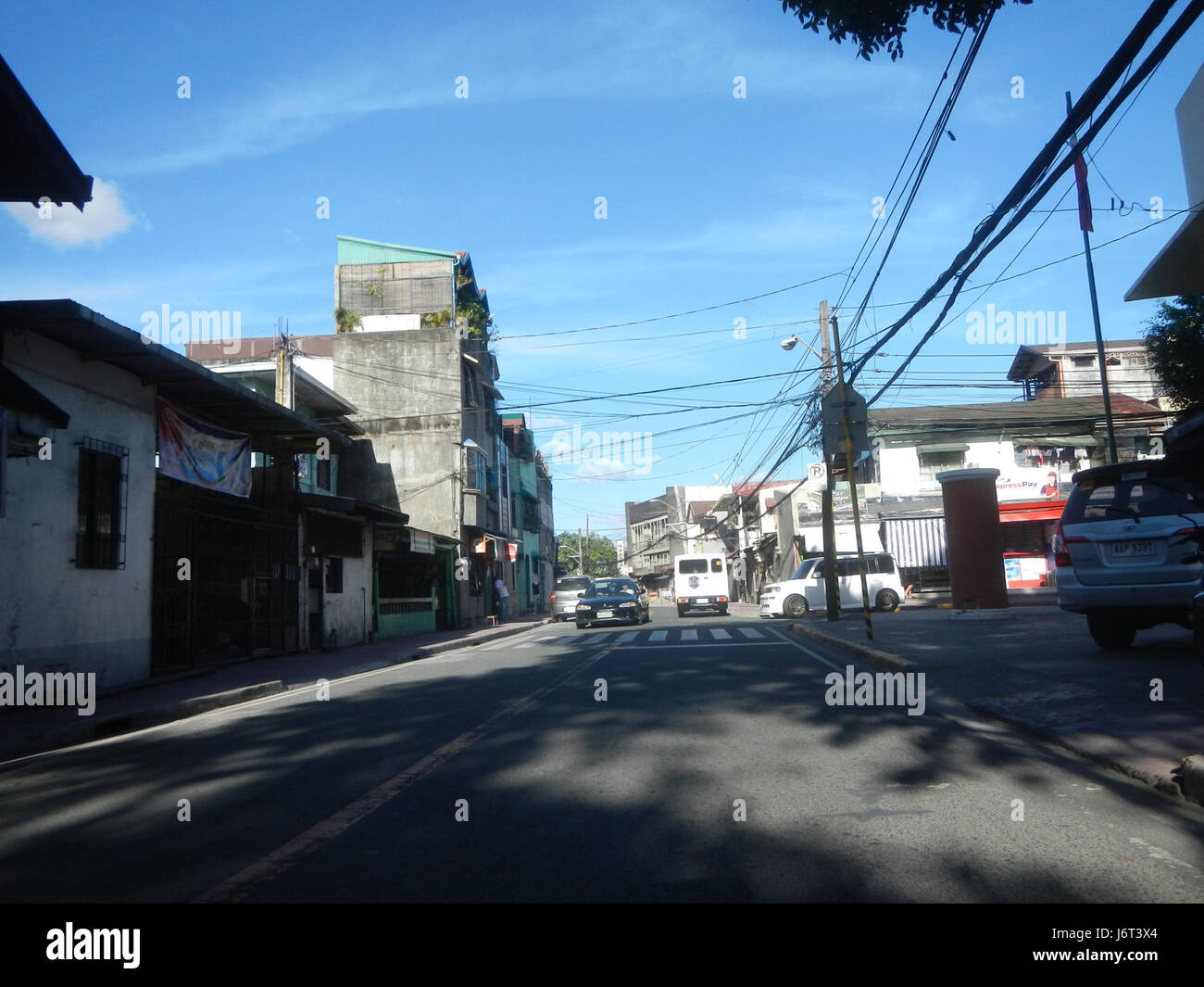 The image depicts Barangays Calumpang and San Roque, located along J.P ...