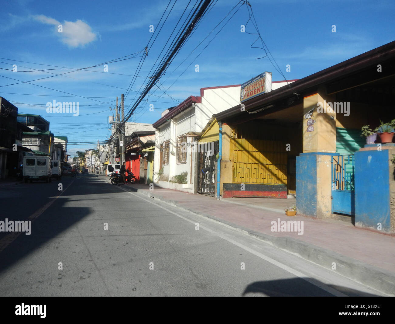 This image shows Barangays Calumpang, San Roque, and J.P. Rizal Street ...