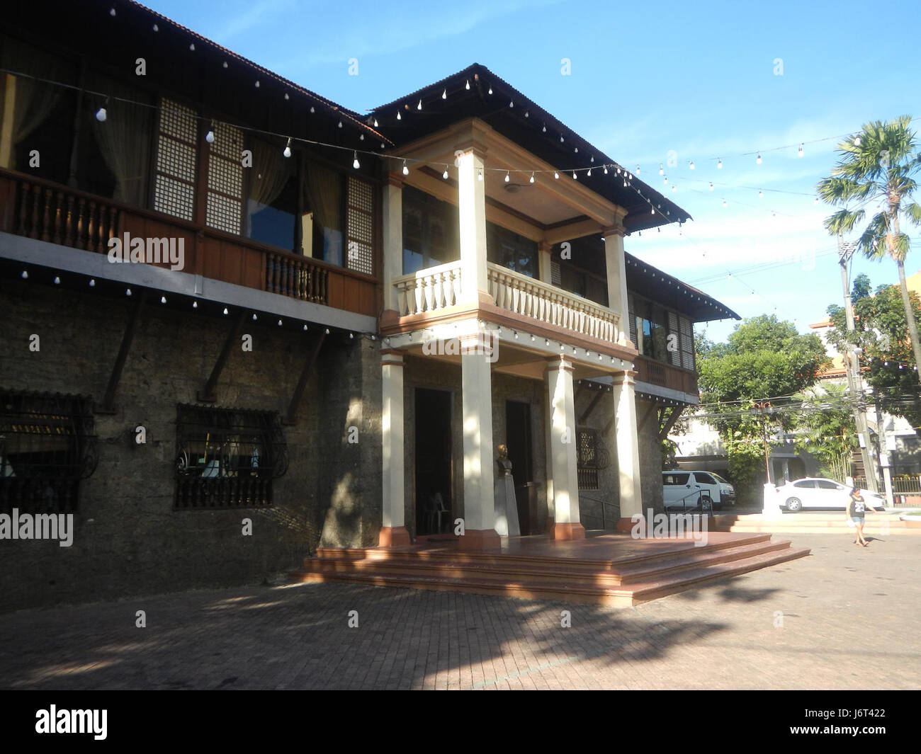 This image depicts various landmarks in Marikina City, Philippines ...