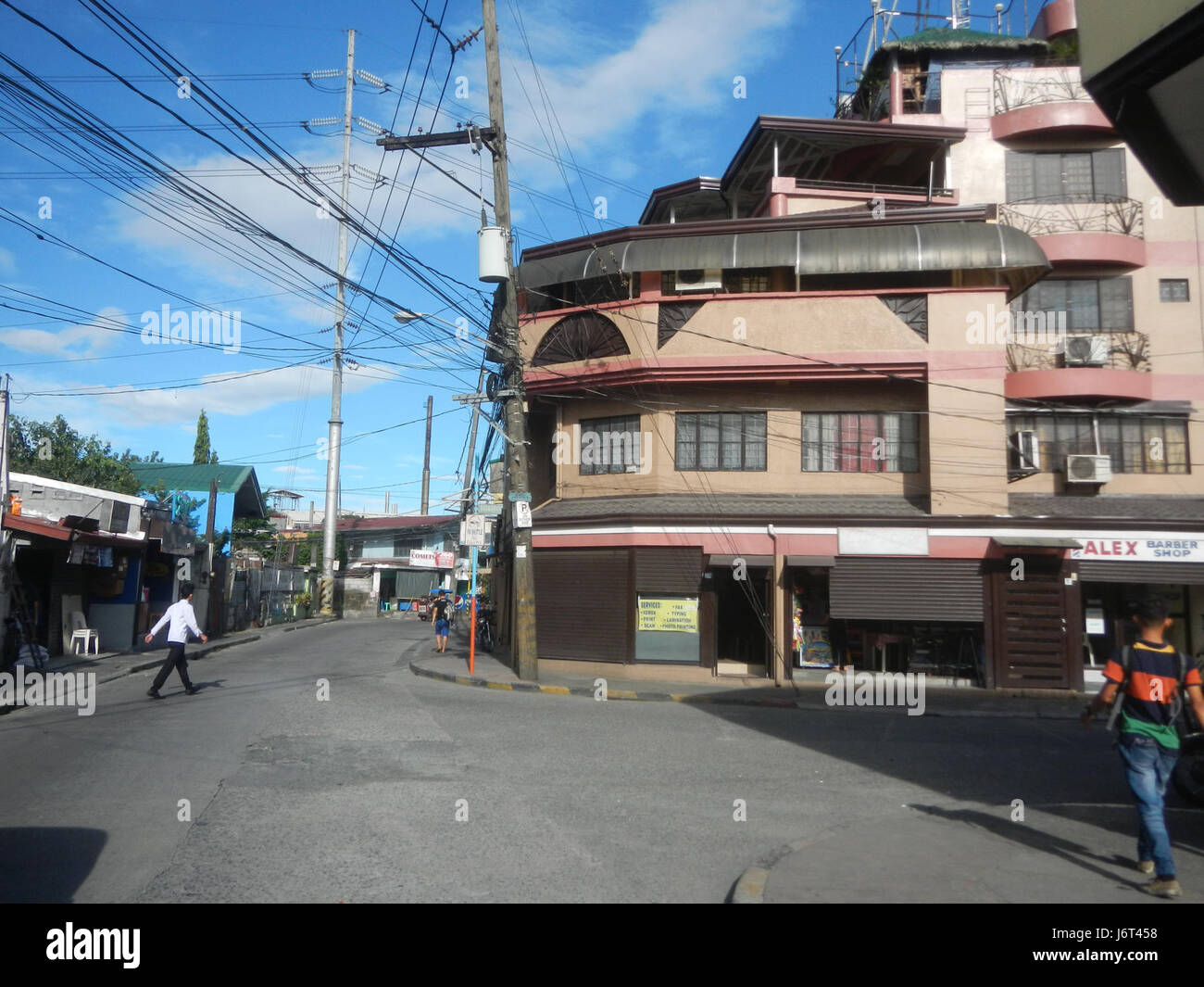08182 Barangay Calumpang Streets Marikina City 05 Stock Photo - Alamy