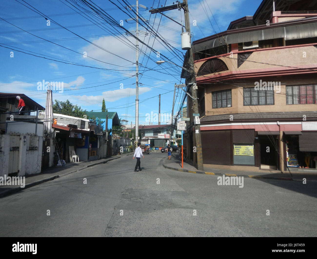 08182 Barangay Calumpang Streets Marikina City 06 Stock Photo - Alamy