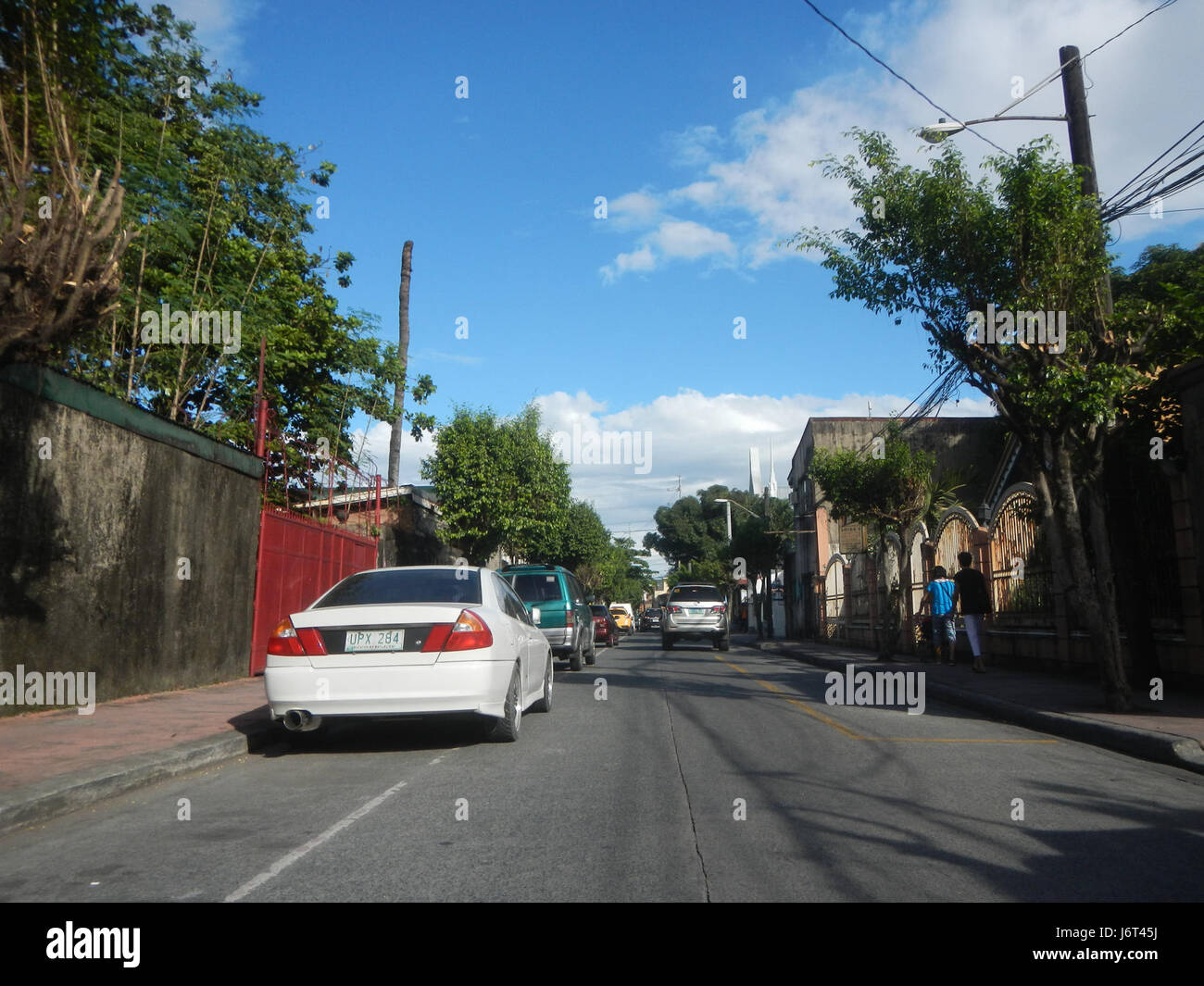 This image features the streets of Barangay Calumpang in Marikina City ...