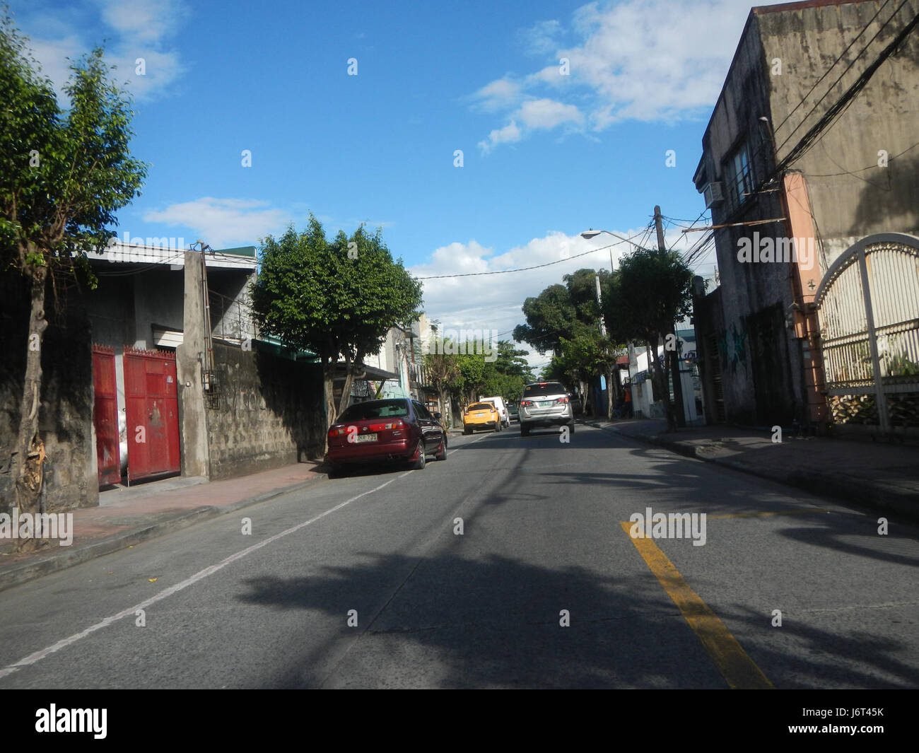 This image captures the streets of Barangay Calumpang in Marikina City ...