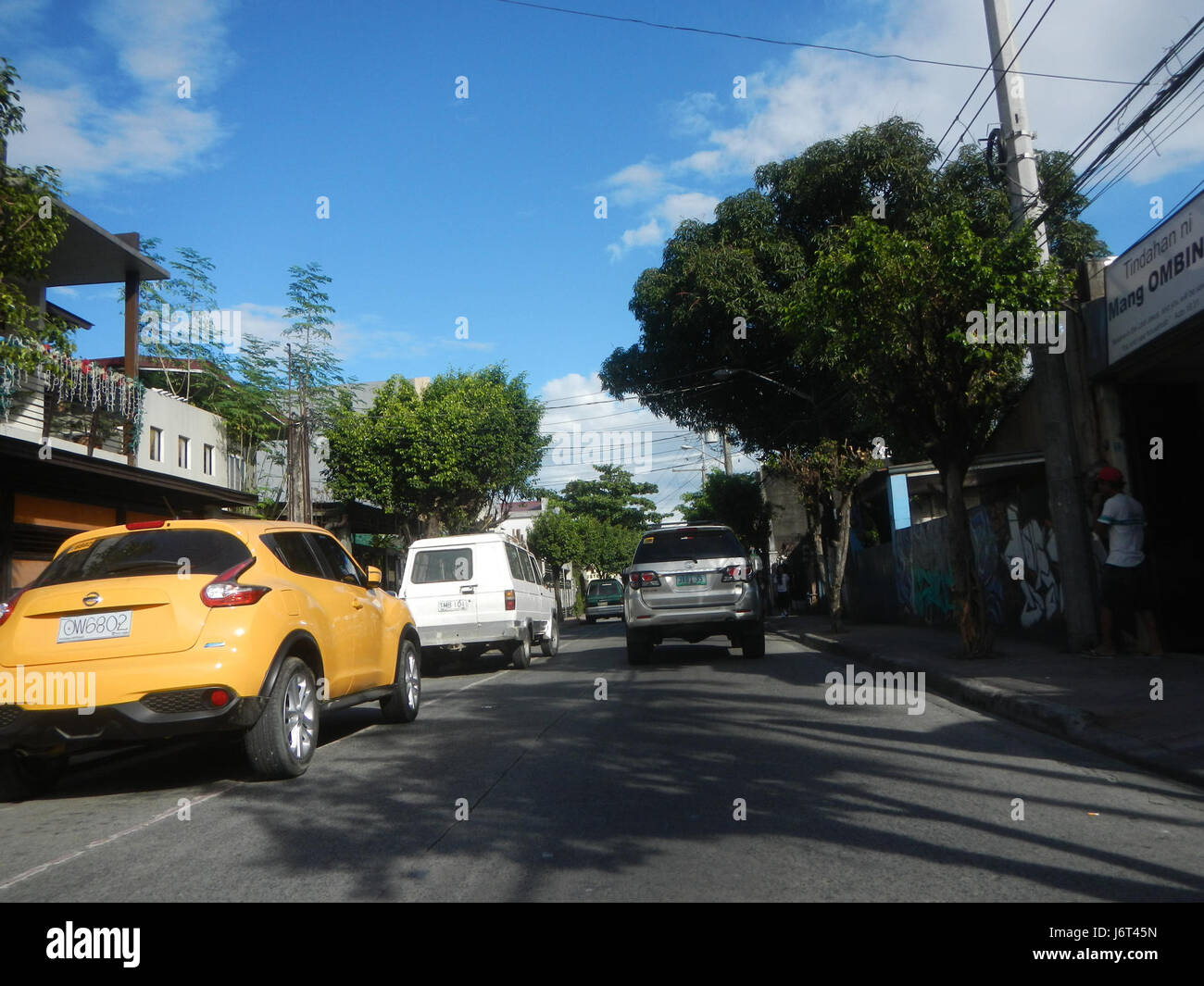 This image depicts the streets of Barangay Calumpang, located in ...