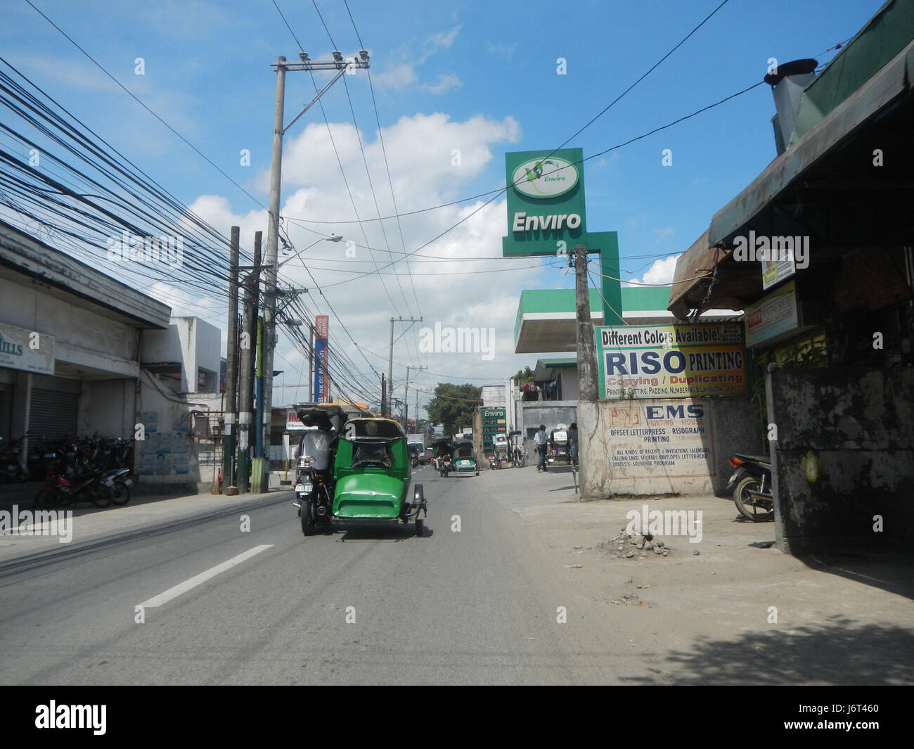 This image likely depicts a road scene in Tibag, Baliuag, Bulacan ...