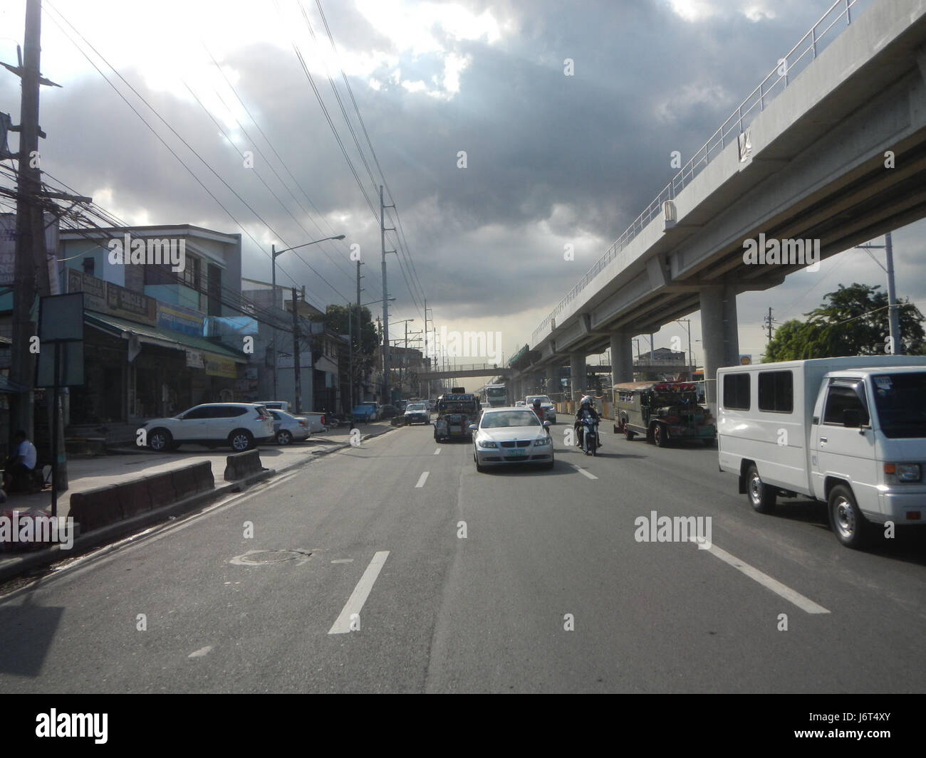 This landscape depiction illustrates the path and stations of Manila's ...