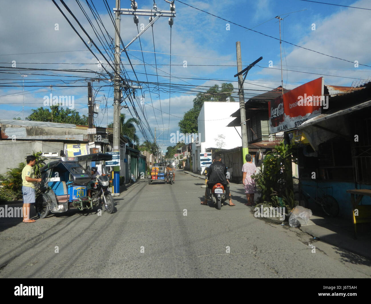Poblacion Town Proper in Concepcion, Baliuag, Bulacan is connected by a ...