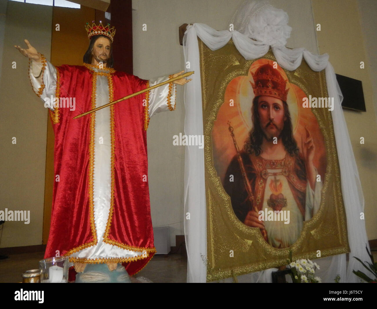 The Saint Francis Xavier Parish Church, located in Antipolo City ...
