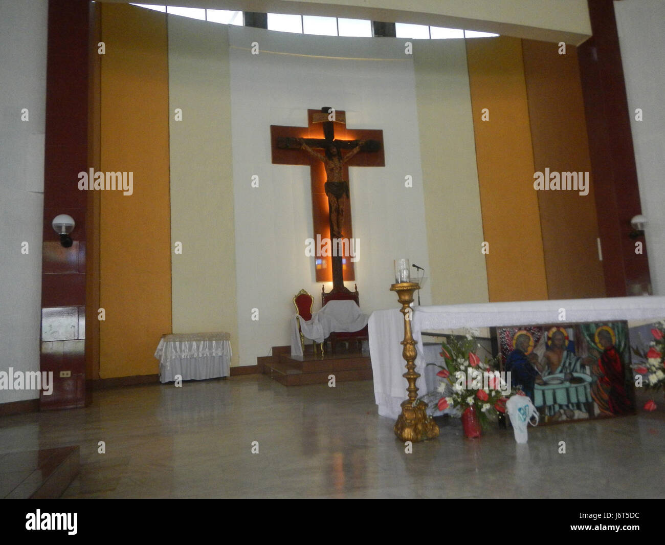 This image shows the Saint Francis Xavier Parish Church in Antipolo ...
