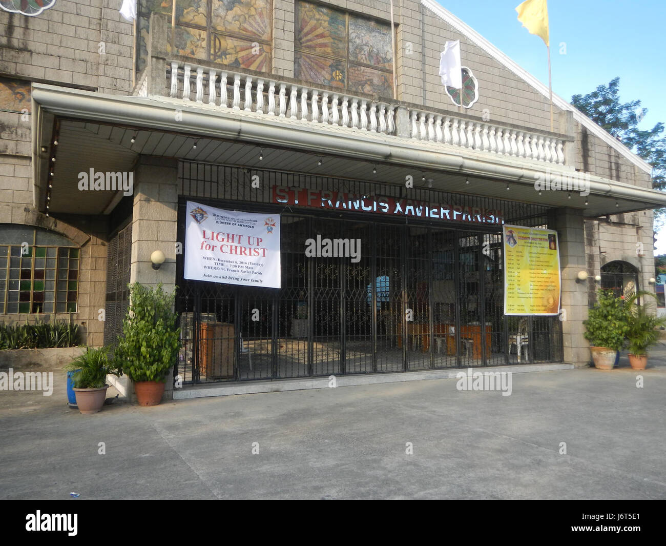 Saint Francis Xavier Parish Church, located in Antipolo City ...
