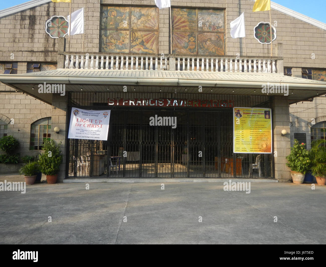 Saint Francis Xavier Parish Church, located in Barangays Cupang and ...