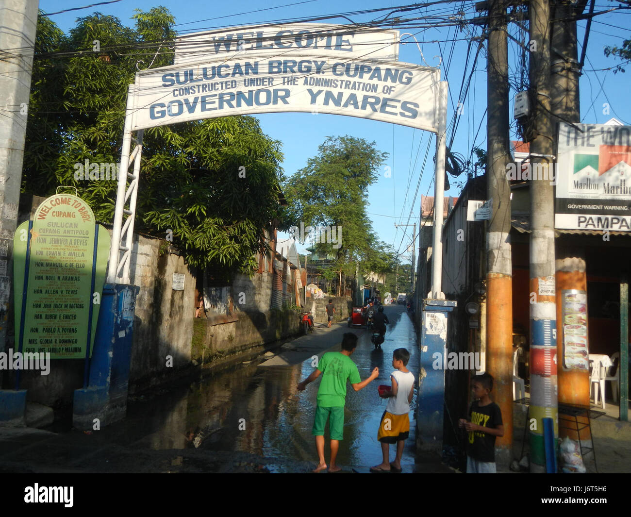 Photograph of Saint Francis Xavier Parish Church in Barangays Cupang ...