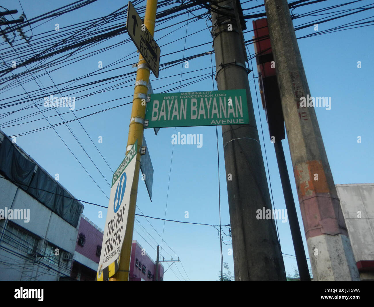 The Immaculate Conception Parish, located along Bayan-Bayanan Avenue in ...