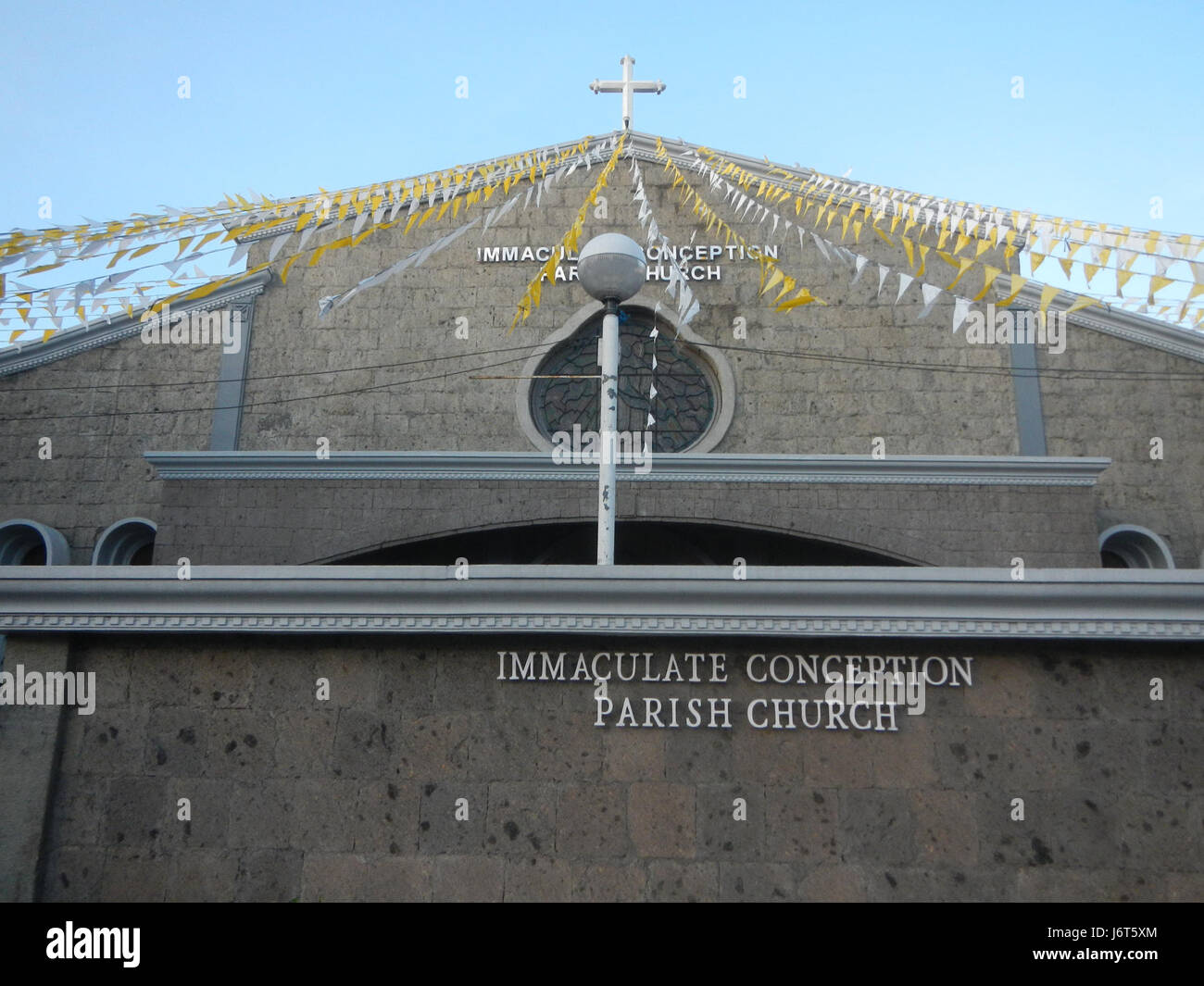 The Immaculate Conception Parish in Marikina City, located along Bayan-Bayanan Avenue, is a ...