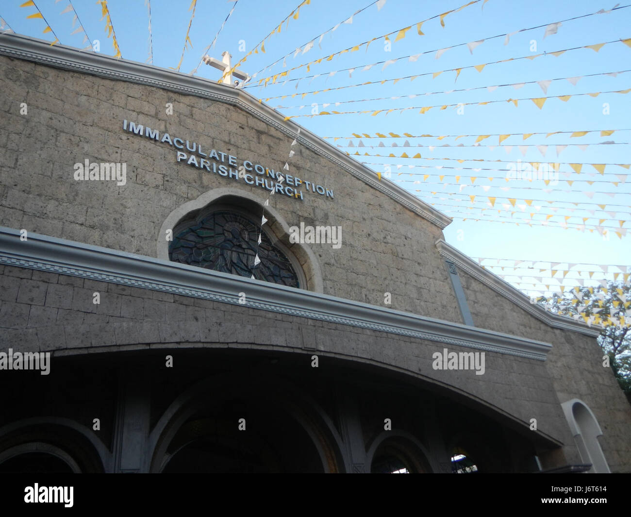This image shows the Immaculate Conception Parish located in Bayan ...