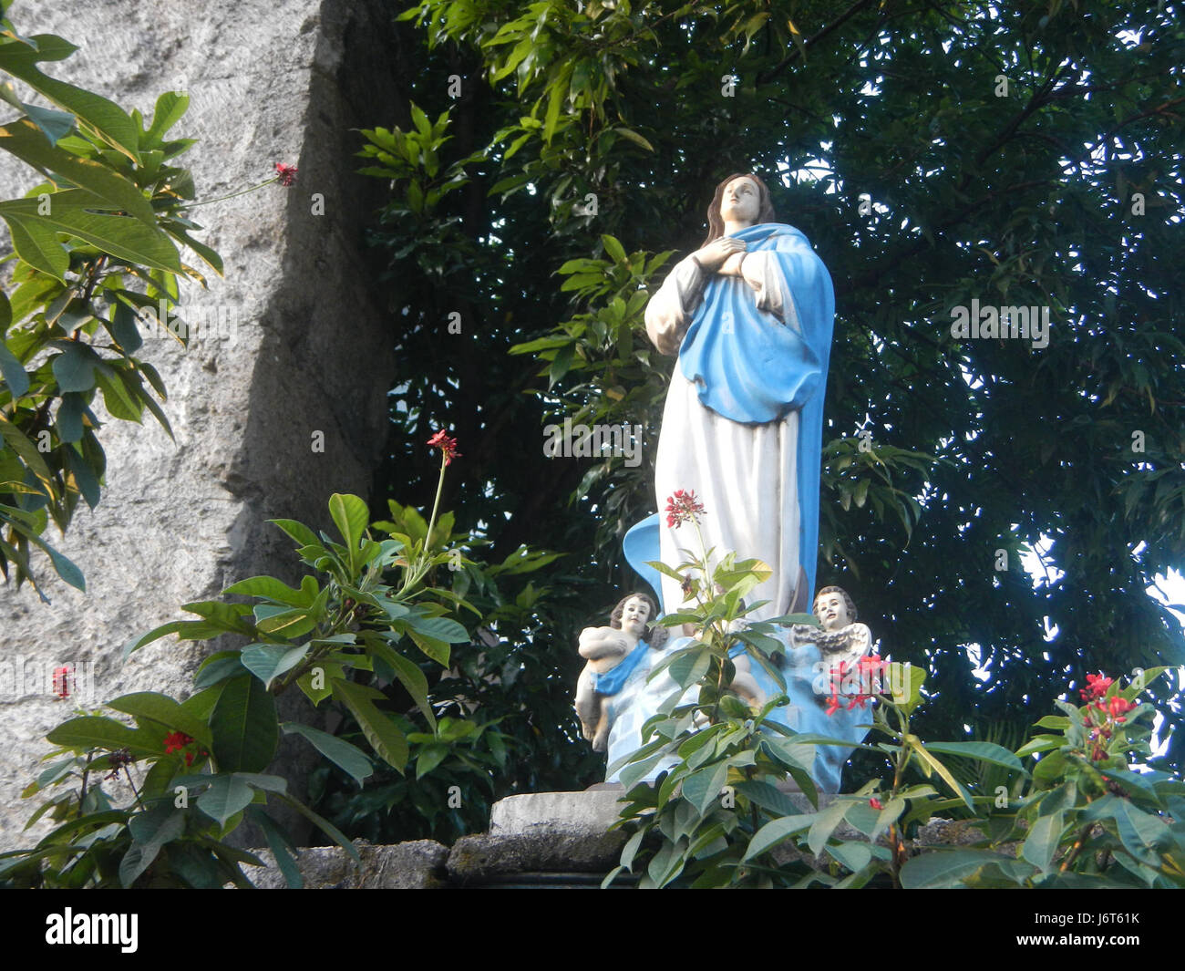 This photo depicts the Immaculate Conception Parish Church located on ...