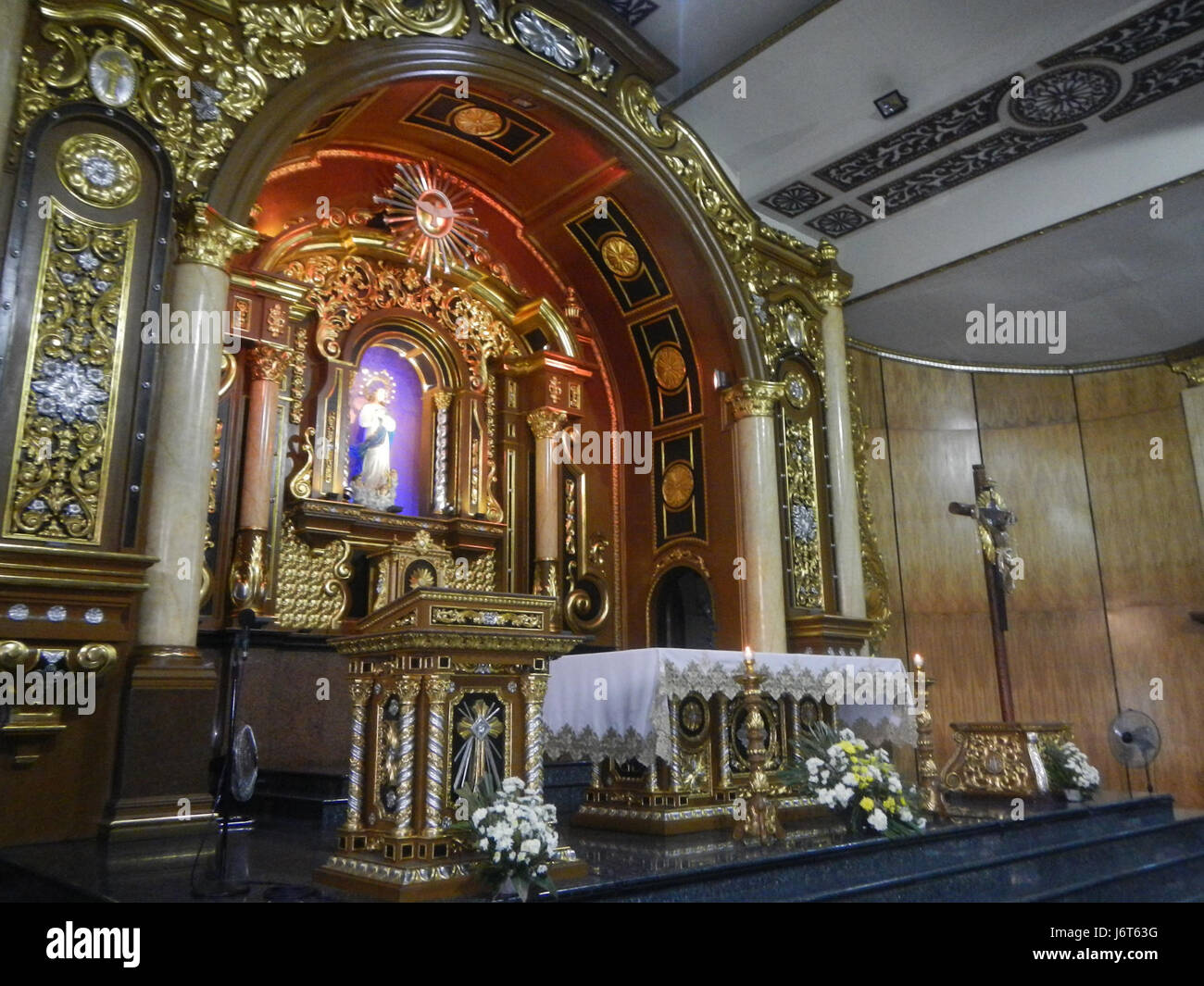 The Immaculate Conception Parish, located on Bayan-Bayanan Avenue in ...